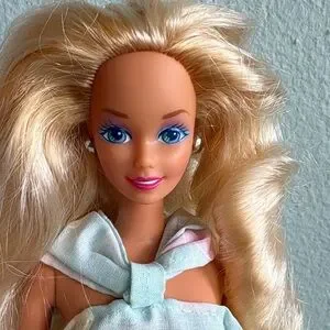 Mattel | Toys | Vintage Mattel Barbie Blonde Fashion Doll In Pastel ...